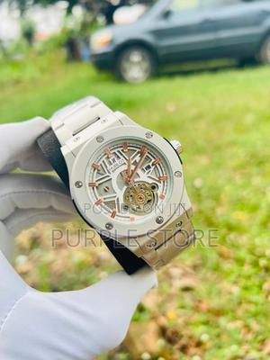 Hublot Silver Watch for sale - Purple store Price: ₦ 21,000 on Jiji.ng ...