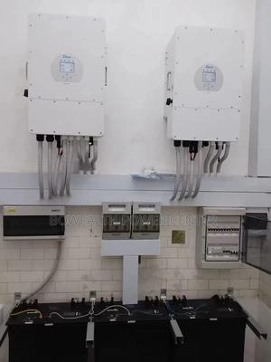2uints of 5KW Deye Plus 2 Units of 10kwh Lithium Battery in Ikeja ...