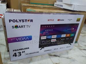 High Quality 43 Inch Polystar Uhd Smart TV (Vidaa) in Ikeja - TV & DVD ...