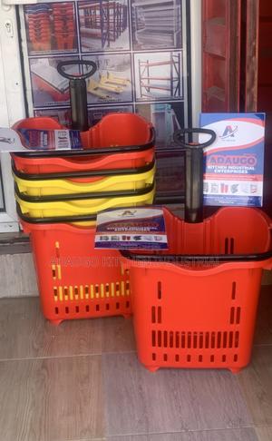 Colorful Supermarket Shopping Trolley Basket in Ojo - Retail & Store Equipment, Adaugo Kitchen ...