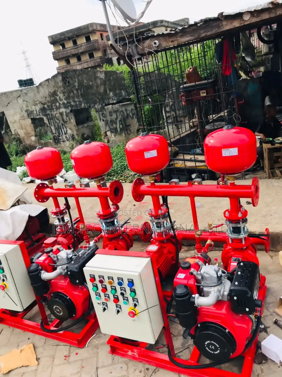 Fire Hydrant Pump System in Orile - Plumbing & Water Systems, Jemtech ...