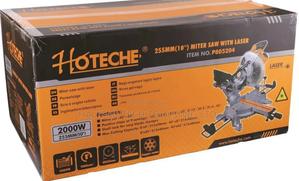 *Hotech 255mm/2000w Miter Saw With Laser Free 5 Accessory in Lagos ...
