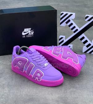 Cactus Plant Flea X Nike Air Force 1 Purple Sneakers in Lagos Island ...