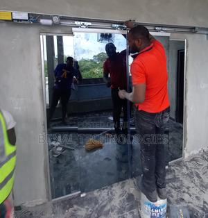 Motion - Sensing Automatic Sliding Glass Door System in Eleme ...