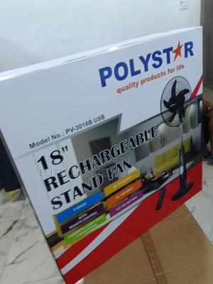 The Ultimate Choice 18'' Polystar Rechargeable Stand Fan in Alimosho ...