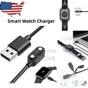 Universal Smart Watch Charger 2-Pin Magnetic 2.6ft 2.8mm for sale ...