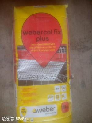 Webercol Fix Plus (C2 Type in Mushin - Building Materials & Supplies, Oluwatobi Ayodele | Jiji.ng