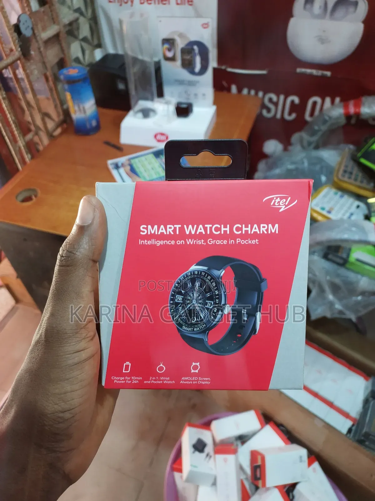 Itel Smart Watch Charm in Ikeja - Smart Watches & Trackers, Karina ...