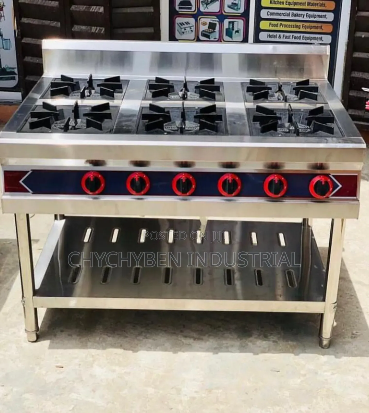 6 Burner Gas Cooker Without Oven in Ojo - Restaurant & Catering ...
