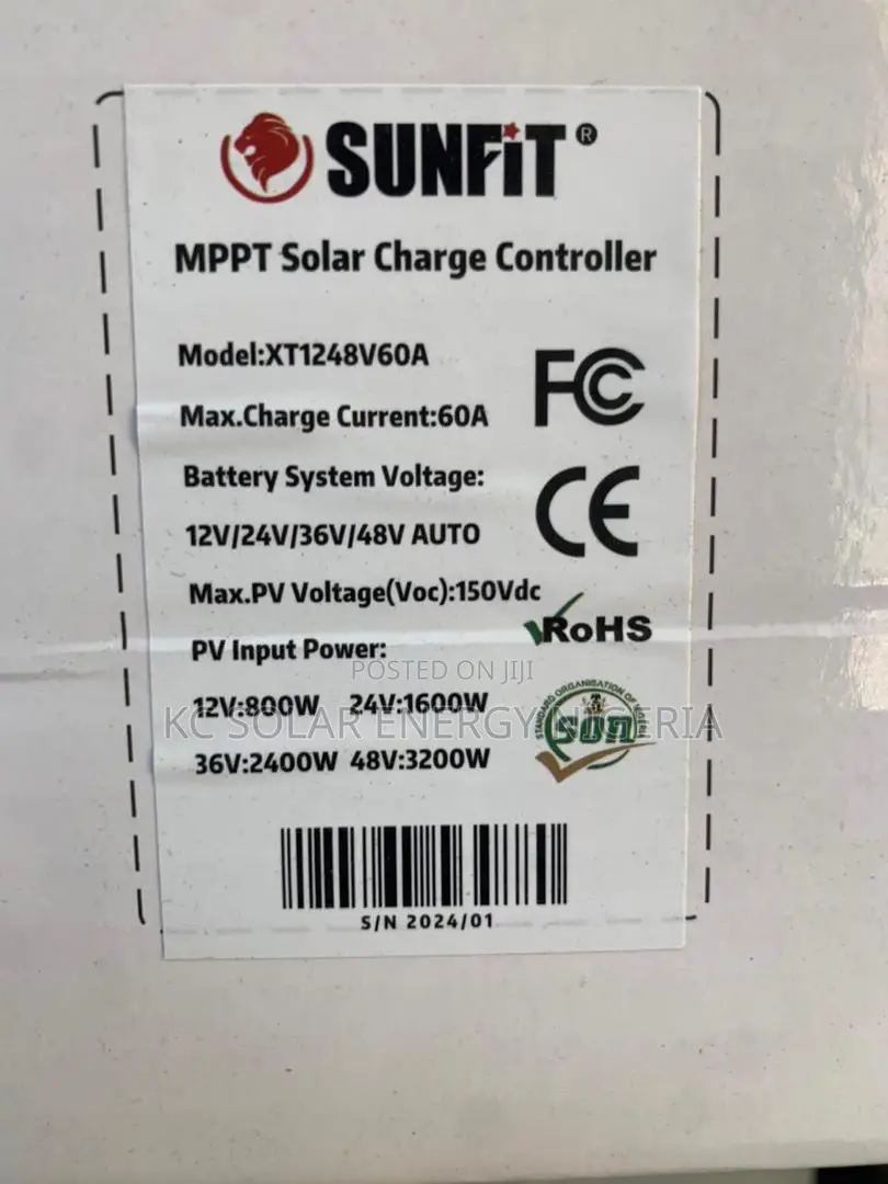 MPPT Sunfit Solar Charge Controller Available in Alimosho - Electrical ...
