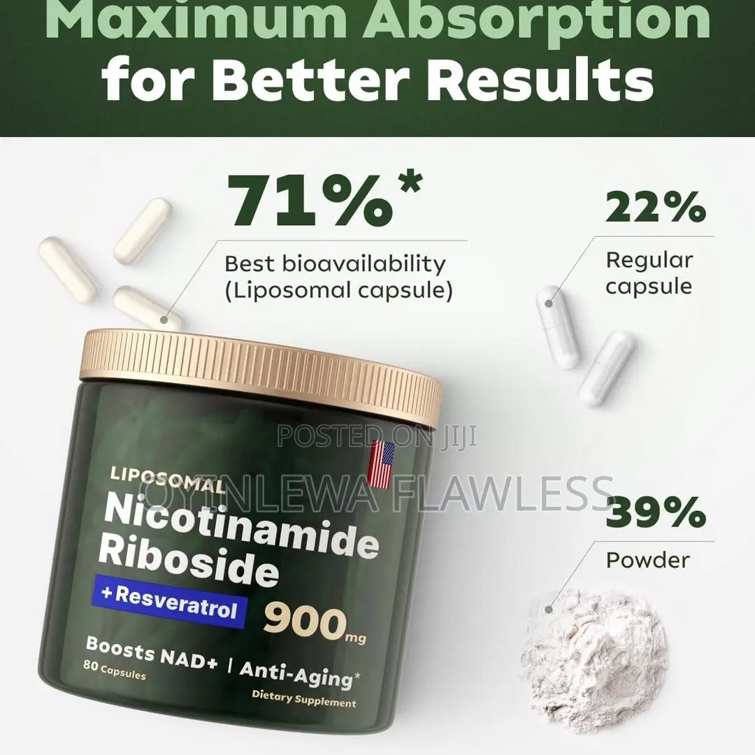 Reus Research Nad+ Liposomal Nicotinamide Riboside Resveratrol in ...