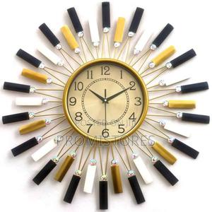 Decorative Gold Design Big Wall Clock in Surulere - Home Accessories ...