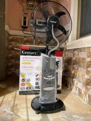 New Century 18" Water Mist Rechargeable Standing Fan Copper in Ojo ...