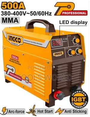 500A Inverter Welding Machine Ingco Ing-mma5008 in Lagos Island (Eko ...