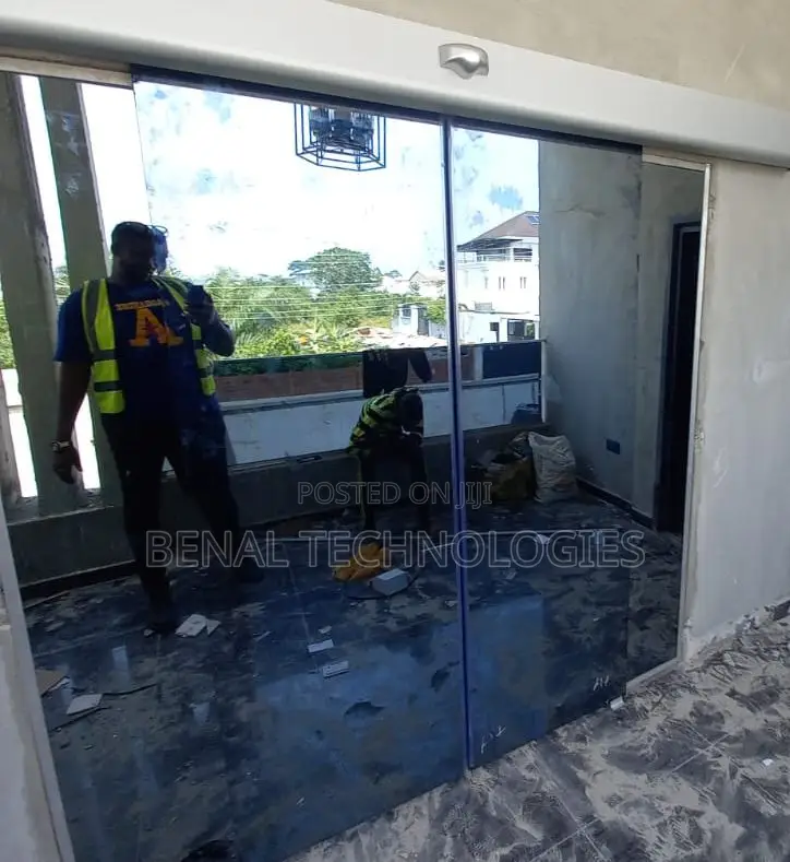 Motion Based Sliding Glass Automatic Door in Chikun - Building & Trade ...