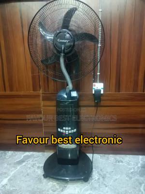 Original Century Rechargeable Mist Water Fan(18"Inch)Copper in Abule ...