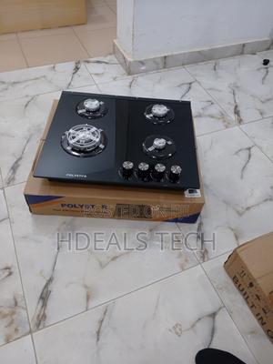 Polystar 4 Burner Glass Cooktop With Auto Ignition PV-GT60G4 in Ajah ...
