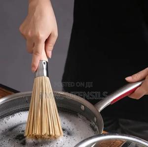 Natural Bamboo Washing,Cooking Ewedu Broom (Ijabe) in Lagos Island (Eko ...