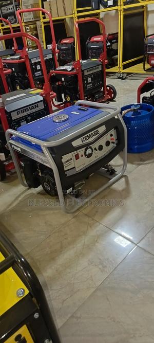 KEMAGE 4.5kva Generator Uses Fuel and Gas Cylinder 100% Orig in Ikeja - Electrical Equipment ...