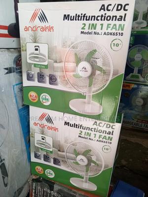 Andrakk Rechargeable 2 in 1 Table Fan 10 Inches in Lagos Island (Eko ...