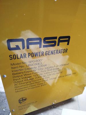 Qasa 800w Solar Generator With 300w Solar Panel 2 PCS in Ojo ...