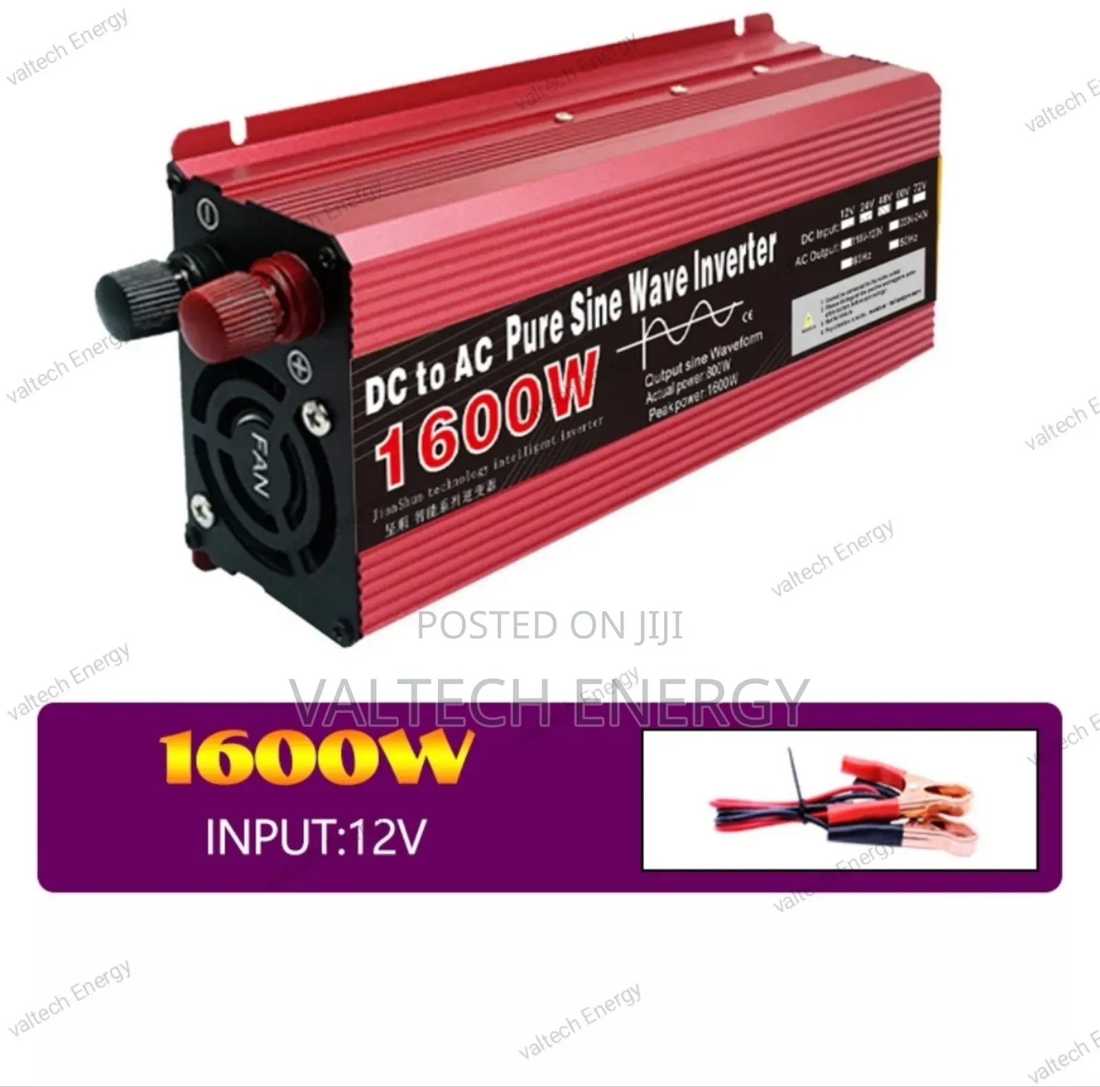 12v/ 24v 1600w Pure Sine Wave Sachet Inverter in Oshimili South ...