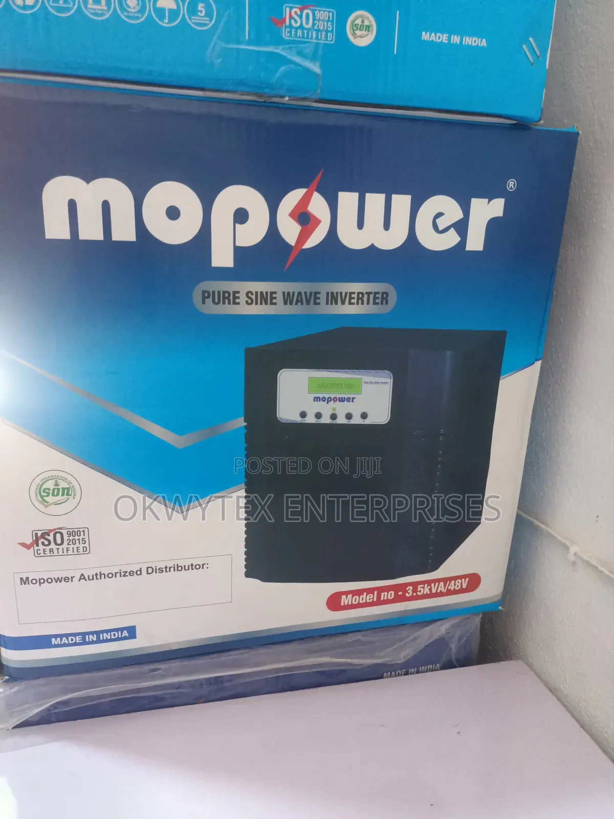 3.5kva 48V Mopower Indian Soler Inverter Pure Sine Wave in Benin City ...
