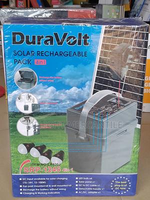 Duravolt 4 in 1 Rechargeable Solar Pack With Panel in Ibadan ...