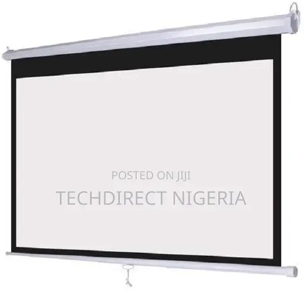 Smaat 72 X 72 Inch Manual Pull Down Projection Screen - TechDirect ...