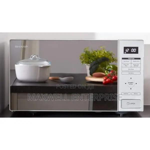 Sharp Countertop Microwave Oven Mirror Glass Door 2 in Ojo - Kitchen ...
