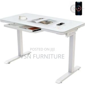 Electric Adjustable Desk With Drawers and Charging Plug in Ikeja ...