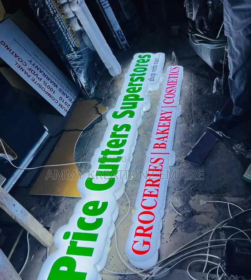 Signage Design With Installation in Benin City - Printing Services ...