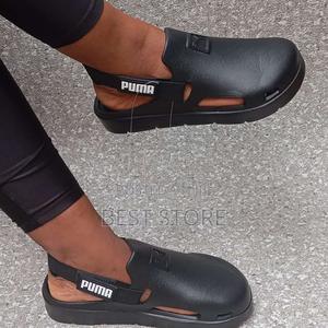 Luxury Crocs Half Shoe Loafer Black Sandals Kick Footwear in Lagos ...