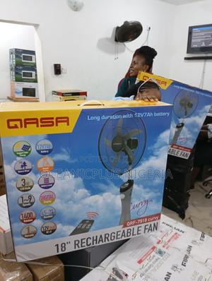 Super Strong QASA Rechargeable Fan in Ikeja - Home Appliances ...