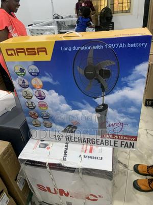 Refresh With Qasa Rechargeable Fan QRF-7918 Curvy - 18" in Kosofe ...