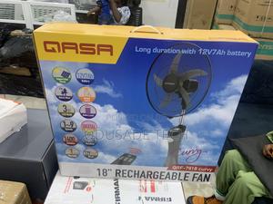 Revive With Qasa Rechargeable Fan QRF-7918 Curvy - 18" in Lagos Island ...
