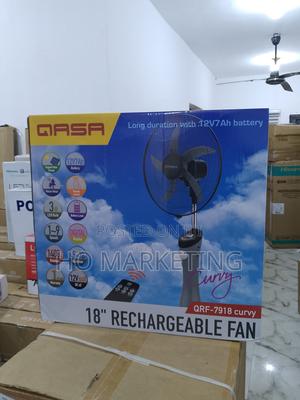 Available New QASA 18" Rechargable Fan -QRF-7918 in Ikeja - Home ...