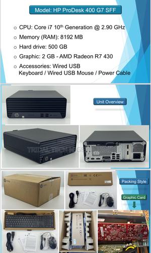 New Desktop Computer HP ProDesk 400 8GB Intel Core I7 HDD 500GB in Ikeja - Laptops & Computers ...