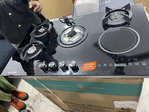 Polystar 87cm Thickness Tempered Glass Cooktop in Black in Ojo ...