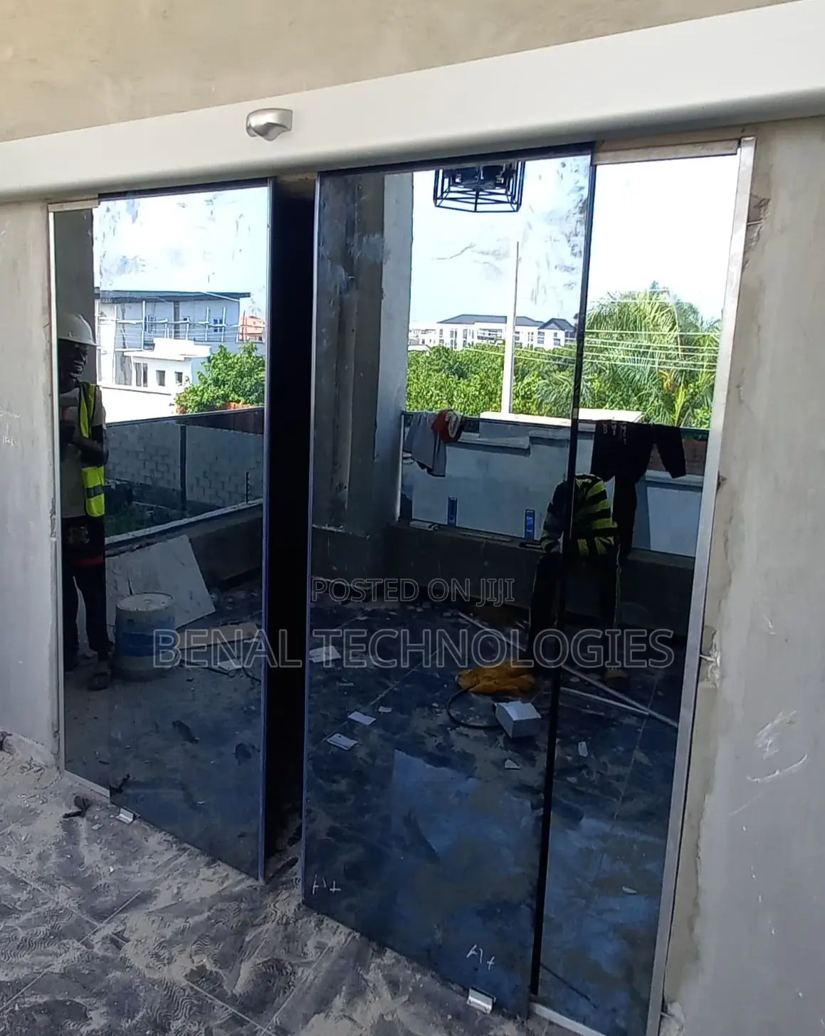 Smart Technology for Glass Door Activation in Yaba - Building & Trade ...