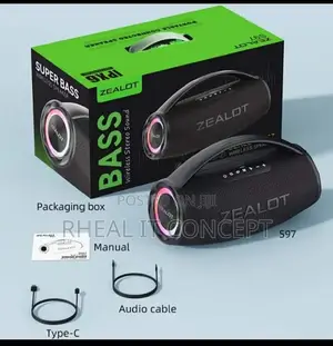 Zealot S97 Bluetooth Speaker With Handle in Ikeja - Audio & Music ...