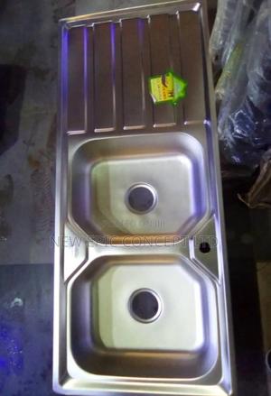 Italian Kitchen Sink Double Bowl Single Tray in Orile - Plumbing ...