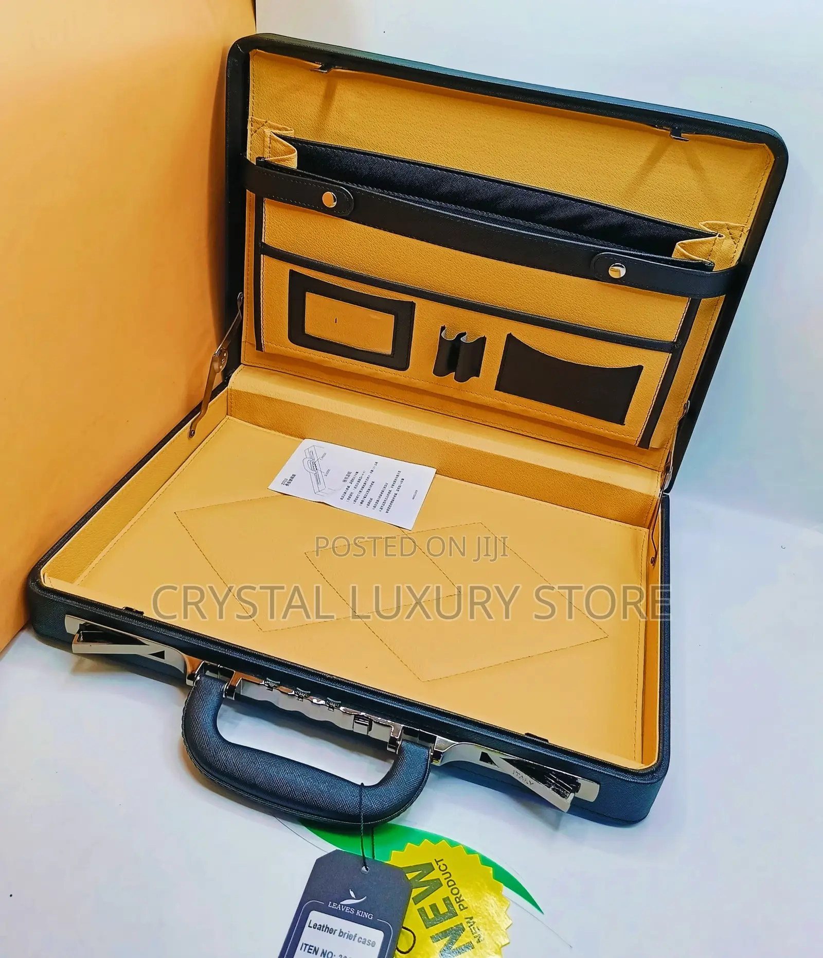 Top Quality Luxury Leather Briefcase for sale - Crystal luxury store ...