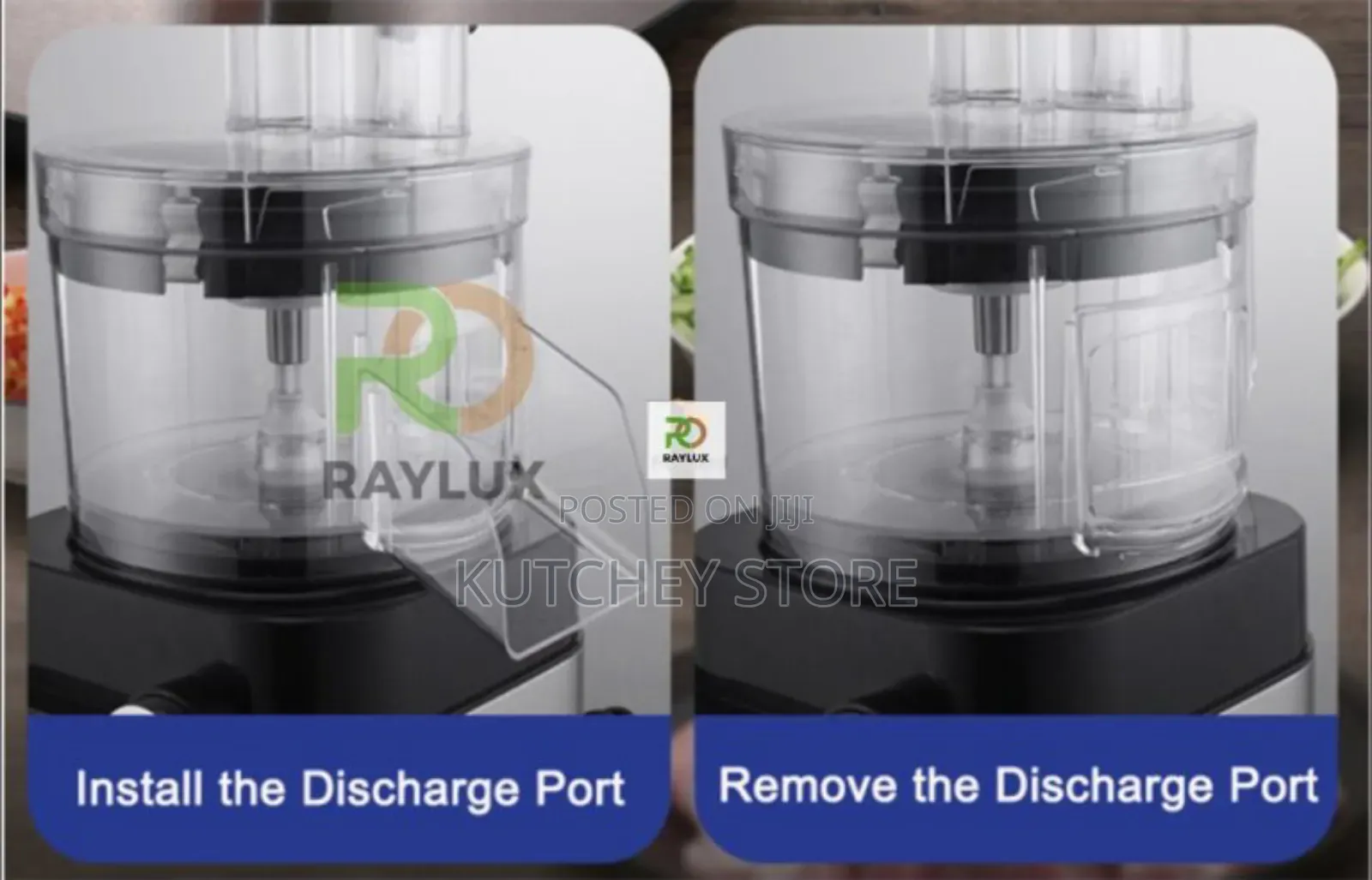 Raylux 5l Commercial Food Processor, Yam-pounder Dough-maker for sale ...