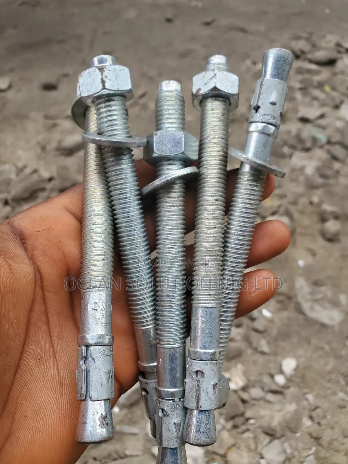 M12 X 180 Anchor Bolt - 12mmx7" Anchor in Port-Harcourt - Hardware ...