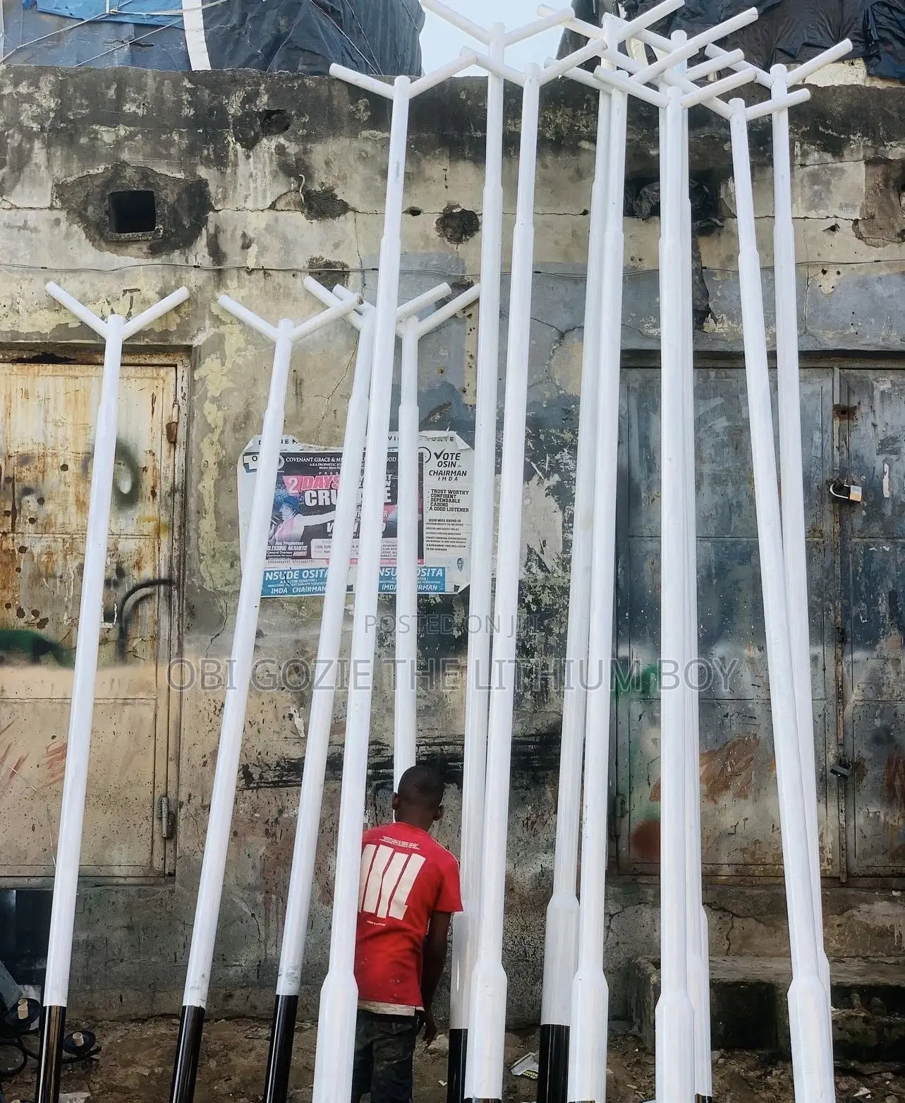 Street Light Pole Now Available in Stock in Ojo - Building Materials ...