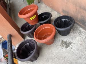Deluxe Size Plastic Flower Pots Available in 3 Colors in Lagos Island ...