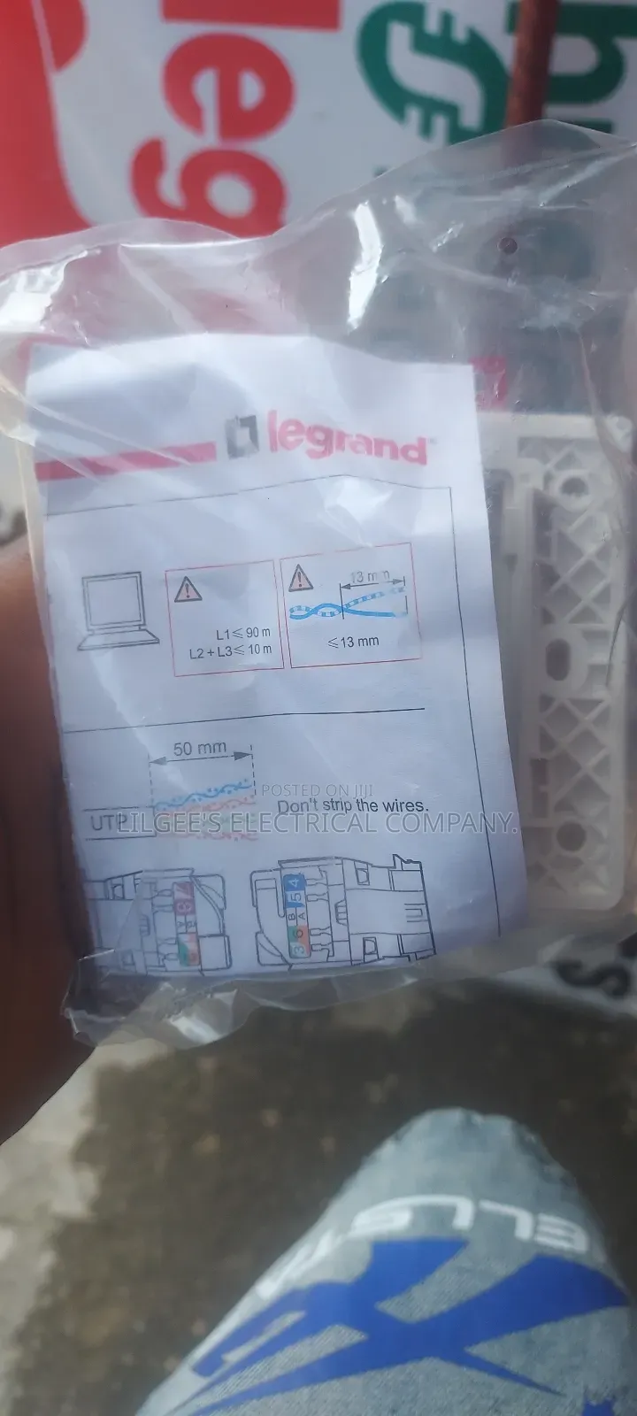 Legrand Data Socket in Lagos Island (Eko) - Electrical Equipment, Nzube Onwuachu | Jiji.ng