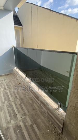Dark Grey Glass Railing Spark in Asokoro - Children's Furniture, Chukwu ...