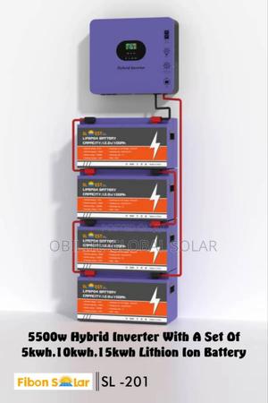 10kwh Lithium Ion Batteries+5.5kva Inverter Setup in Ojo - Solar Energy ...